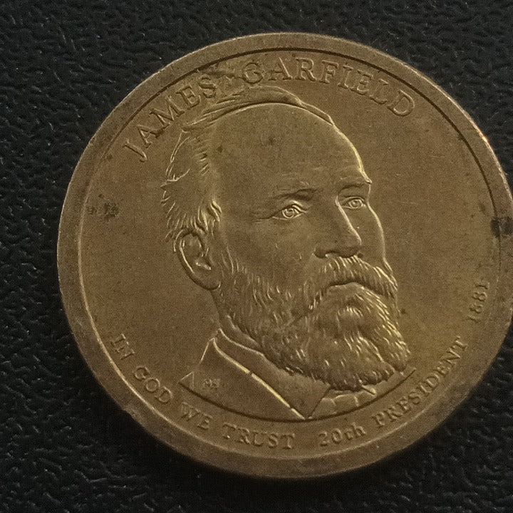 1 Dollar (James Garfield - 20th President - 1881) - U.S.A Presidential ...
