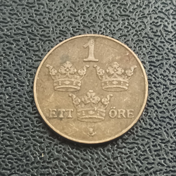 1 Ore Gustaf V - Sweden – Hobby Corner