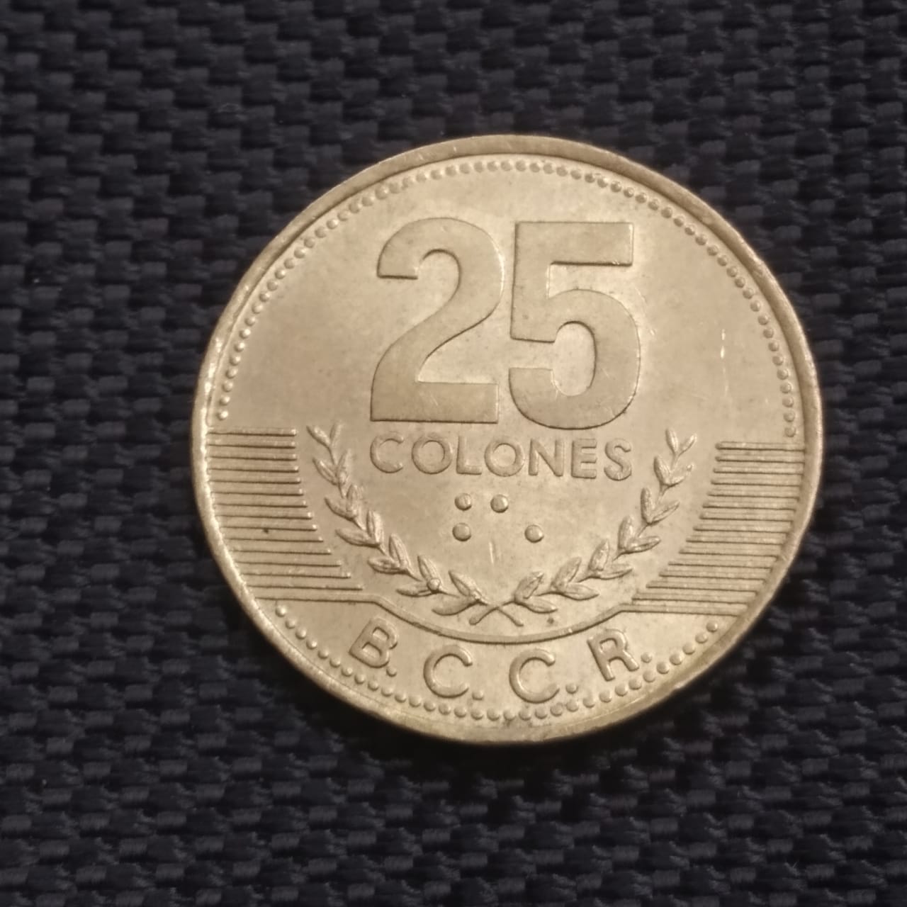 25 colones - Costa Rica – Hobby Corner
